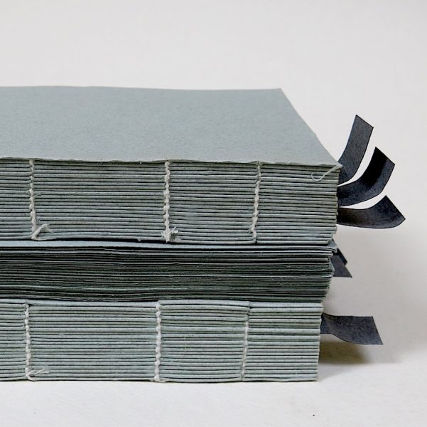 LOG BOOK GREY LBG - Khadi Papers